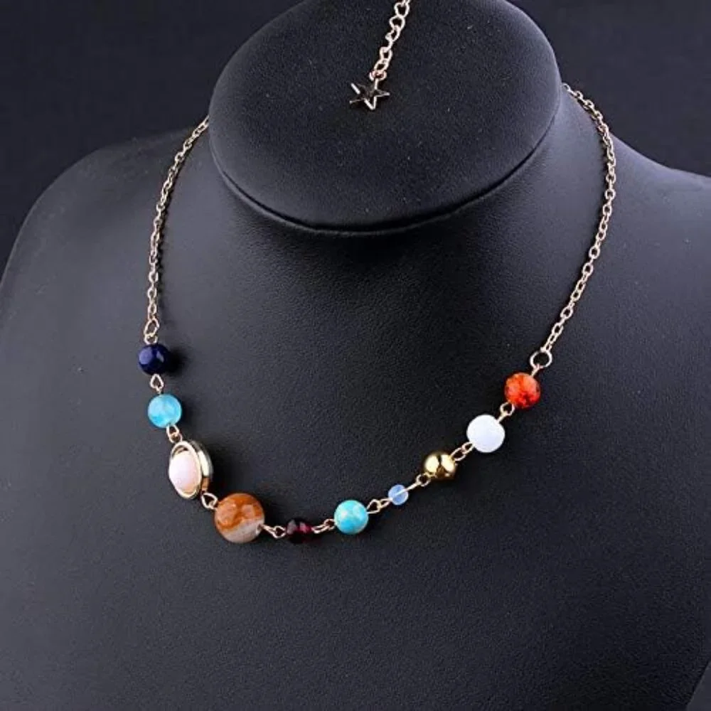 Free People | Jewelry | Solar System Space Aligned Planet Star Science ...